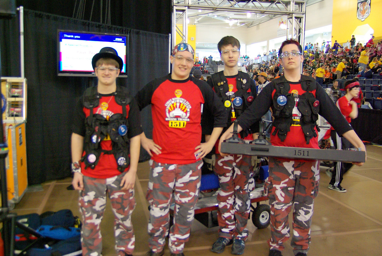 Our Robots – FRC 1511 Rolling Thunder